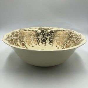 Stetson | Dining | Vintage Stetson Stamped 22k Gold Trim Scallop Edge ...